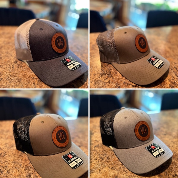 Custom Leather Patch Hats With Your Company Logo - Elevate Your ...
