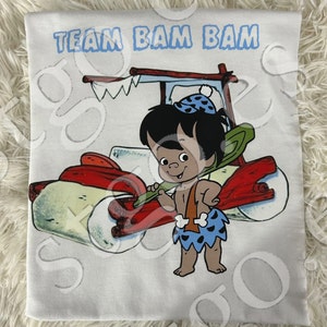 Bam Bam Rubble Inspired Sitting Orange Outline JPG PNG - Etsy