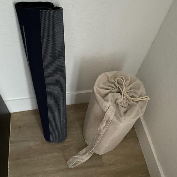 Organic Cotton Yoga Bolster: Travel Size With Interchangeable Cover and ...