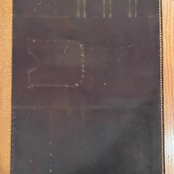 Leather Legal Pad Portfolio / Personalized Leather Legal Size Legal Pad ...