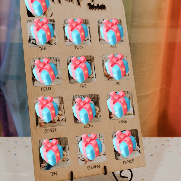 One Year of Baby Modern Arch | First Birthday Sign | First Birthday ...