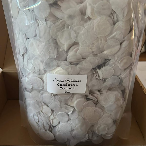 1 Litre Biodegradable Confetti Wedding Confetti Tissue Paper Confetti ...
