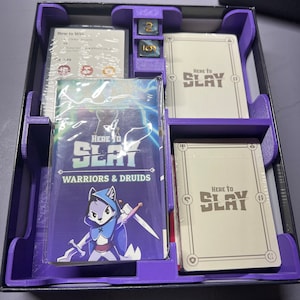 Here to Slay Insert for Sleeved & Standard Cards for KSE kickstarter ...