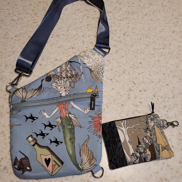 Pebble Sling Bag, Mini Sling, Highland Cow Backpack, Convertible ...