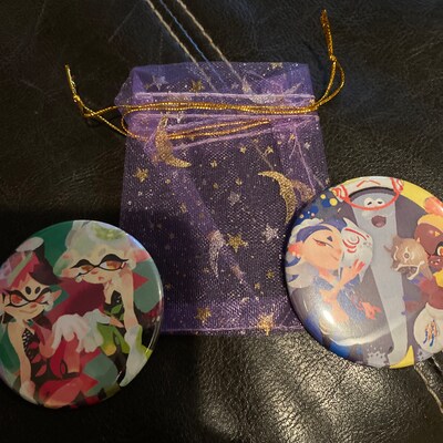 Splatoon Pin Buttons 2.25 - Etsy