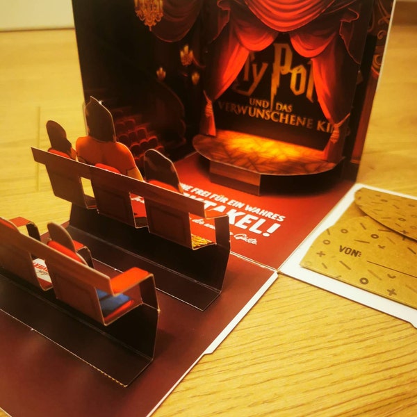 TADAA-BOX "Bühne frei" DIY – Explosionsbox – originelle Verpackung für ...