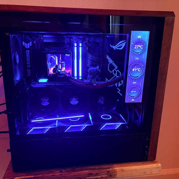Customized RGB Panels for ROG STRIX Helios Case Decorative Backplates ...