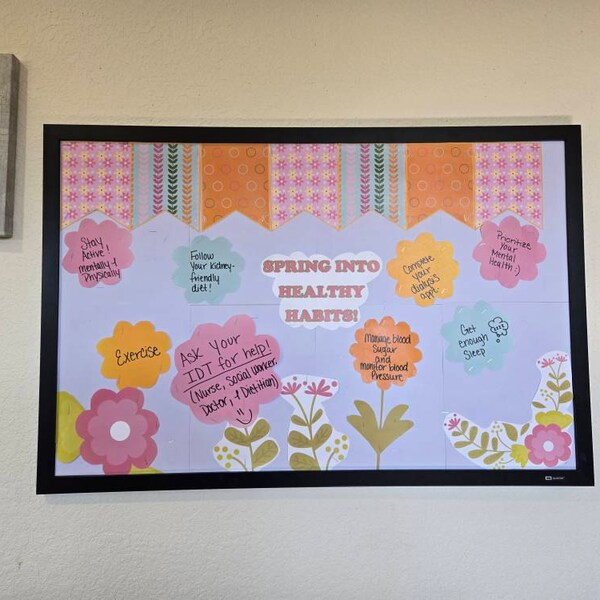 Healthy Habits Bulletin Board, Spring Bulletin, Health School Nurse ...