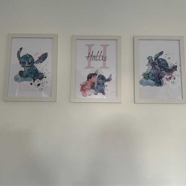 Personalized Lilo & Stitch Print, Stitch Nursery Decor, Ohana Wall Art ...