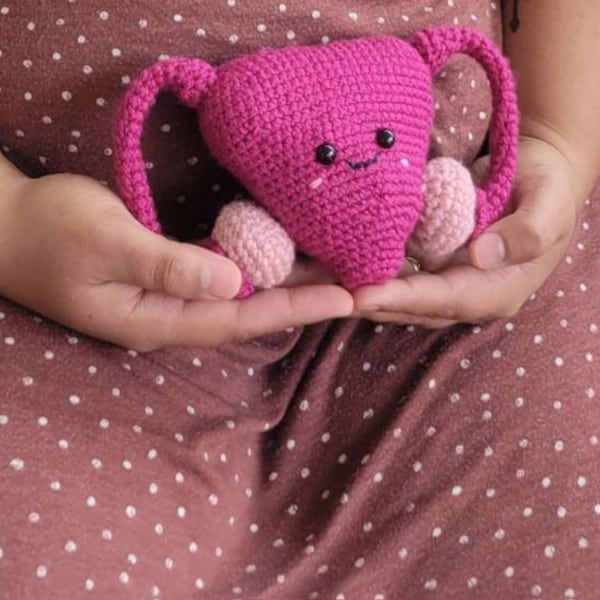 Anatomical Uterus Crochet Pattern! PATTERN ONLY Instant DOWNLOAD ...