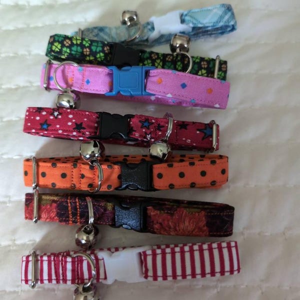 Galaxy Cat Collar- Night Sky Cat Collar- Star Sky Cat Collar- Midnight ...