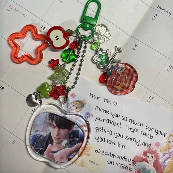 Shoujo Manga Cluttered Photo Keychains 1 (limited) - Etsy