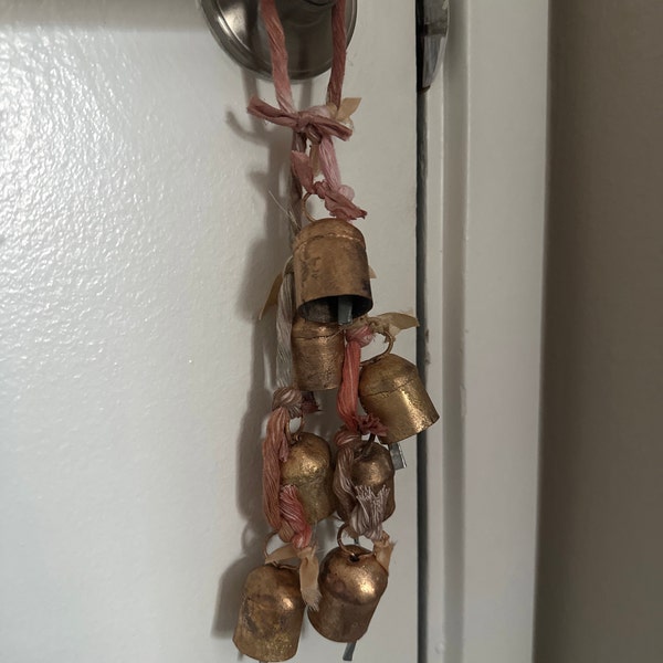 Protection Bells Decor, Witch Bells, Pagan Gifts, String of Bells ...
