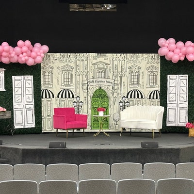 Custom Digital French Bakery Backdrop Design - Etsy