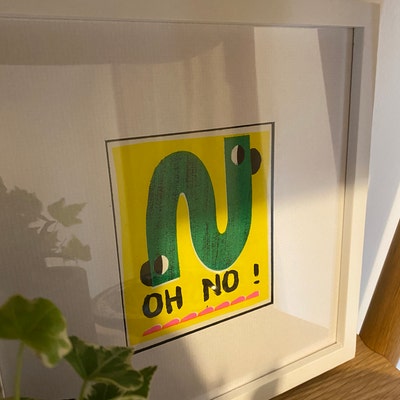 Risograph Mini Print // 3 Colour // SUN - Etsy