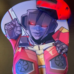 2x2 Megatron X Starscream Acrylic Keychain - Etsy