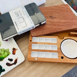 Maltese Color A5 Portable Watercolor Palette - Etsy