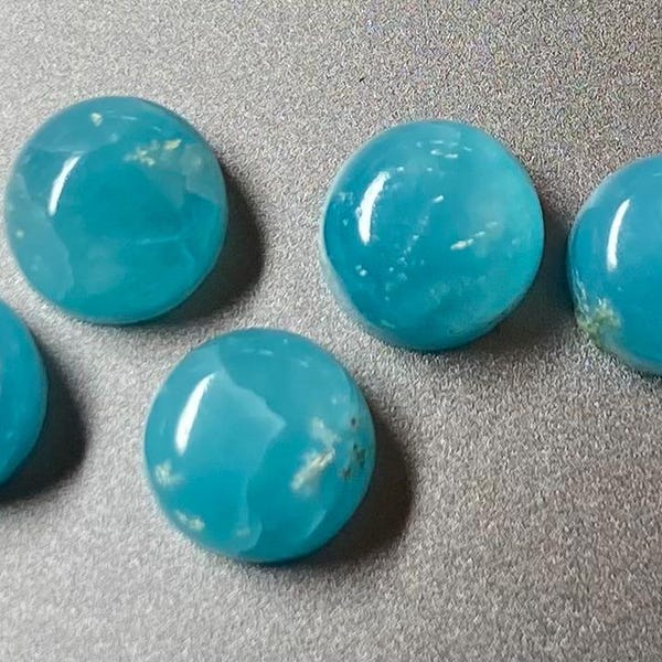 Round Cabochon, Flatback, Tiny High Quality Polished for Jewelry, Semi ...