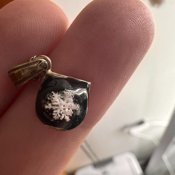 Real Snowflake Preserved - Artist Danielle Oliver - Captured Real ...