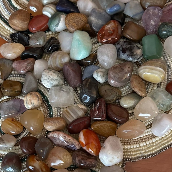 Assorted Mix Tumbled Stones: SMALL, MEDIUM or LARGE Sizes Wholesale ...