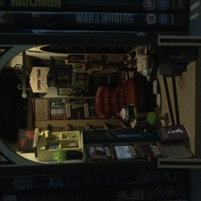 Build Your Own Book Nook, Doll House DIY Kit, Model Set, Miniature Book ...