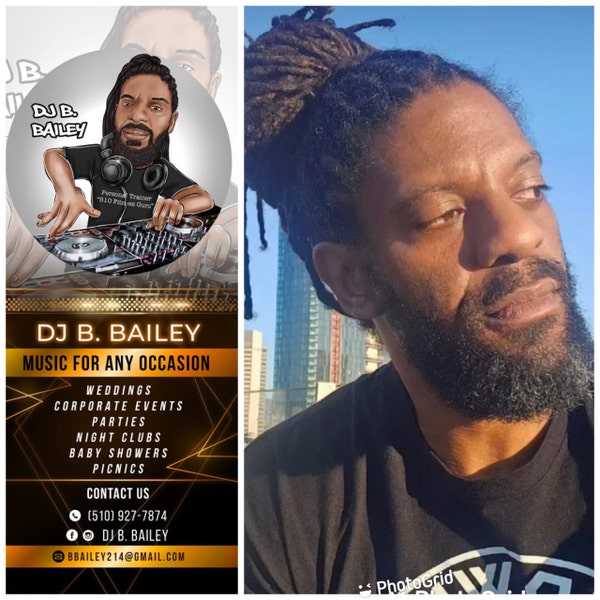 DJ Logo - Custom Portrait for Your Business Logo / Deejay Logo / Custom ...