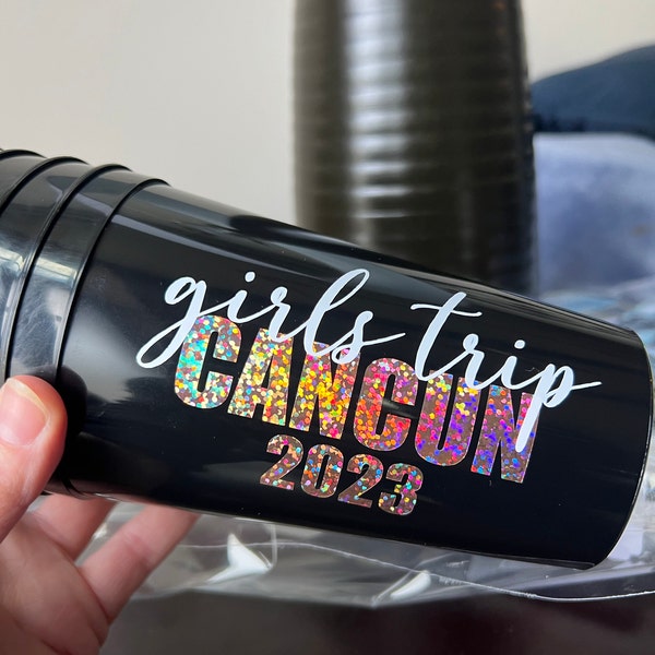Girls Trip / Girls Trip Gifts / Girls Trip Cups / 22oz Stadium Cups ...