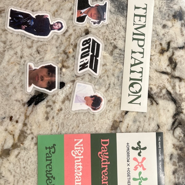 Handmade Ateez Meme Sticker Grab Bag Wooyoung Sticker Ateez San Sticker ...