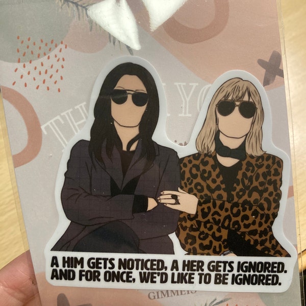 Mean Girls Inspired Stickers, Hand Drawn, High Quality Gloss Finish ...