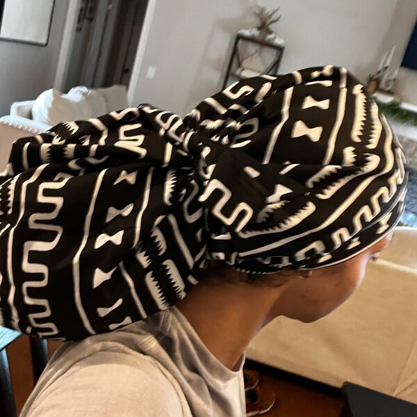 Adjustable Dread Locs and Long Braids HAT Cap, Ankara Pony Style ...