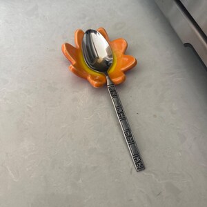 Fall Spoon Rest Autumn Kitchen Decor Fall Leaf Decor Teacher Gift ...