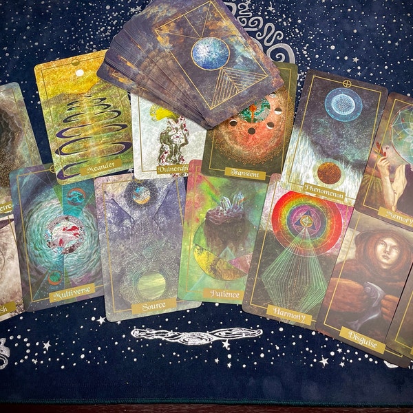Illuminated Earth Oracle Card Deck, Oracle Deck, Oracle Cards, Tarot ...