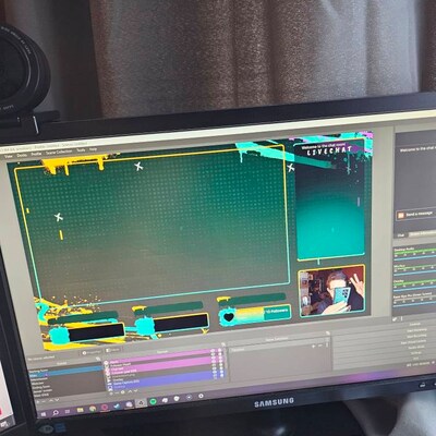 Liquid Splash Animated Twitch Overlay Package Bundle/liquid Overlay ...