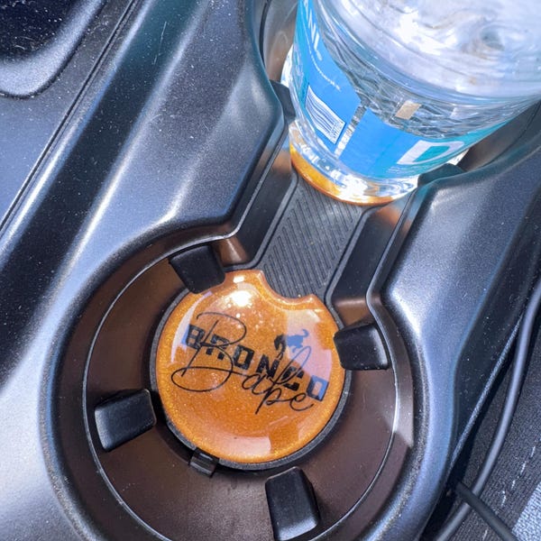 Custom FORD Bronco Resin Car Coasters - Etsy