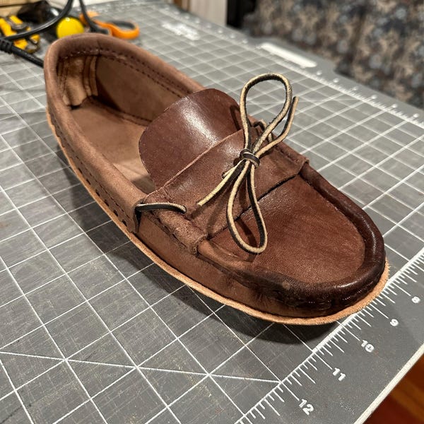 DIY Leather Loafers Pattern (printable PDF With Video Guide) - Etsy