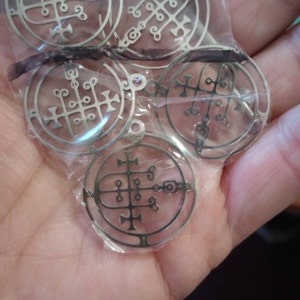 5pcs/lot Furfur Symbol Charm Ars Goetia King Sigil Lesser Key - Etsy