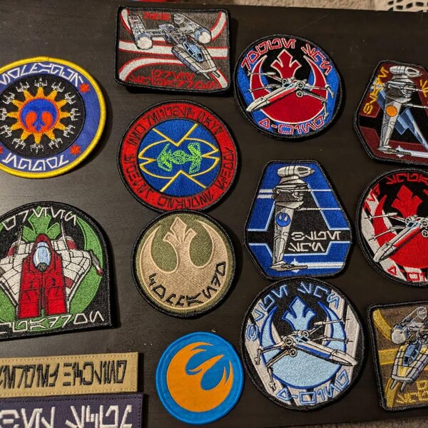 Grand Admiral Imperial Rank Insignia Embroidered Patch Star Wars Thrawn ...