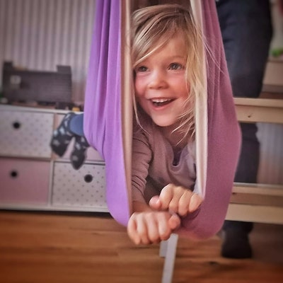 Kids Swing, Cotton Fabric Swing, Toddler Swing Chair, Indoor Swing ...