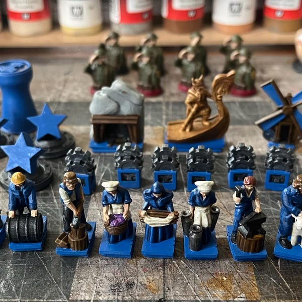 Scythe Upgraded Tokens Power, Encounter, Popularity, Star, Upgrade (STL ...