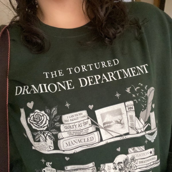 Iconic Dramione Crewneck,draco Crewneck,manacled Hoodie,bookish ...