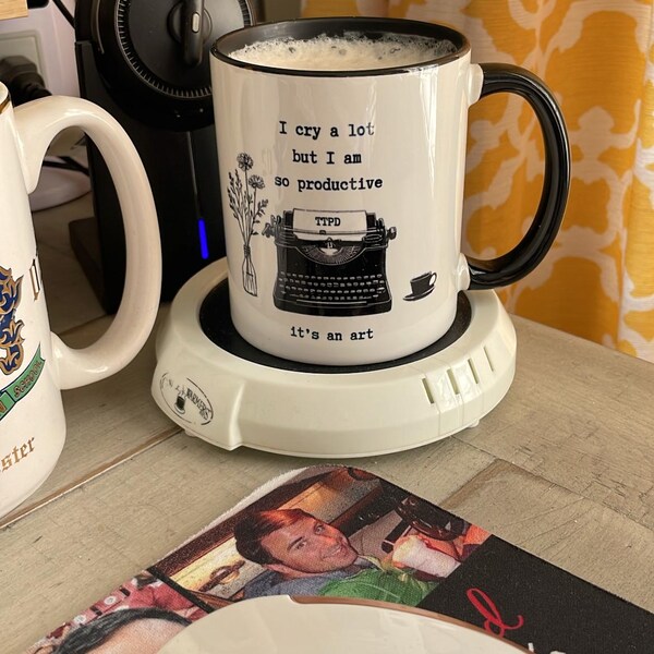 Green & Pine Leaves Wraparound Floral Mug Best Gift for Her Bestselling ...