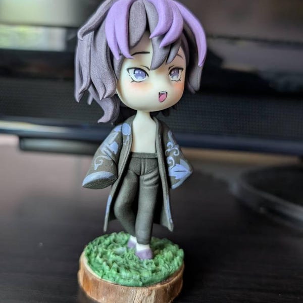 Custom Clay Figure, Custom Anime Figurines, Character Handmade Figures ...
