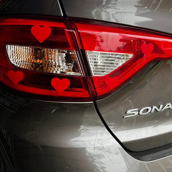 18 Assorted Whole Hearts Headlight Taillight Decals 2 Sticker Sheets ...