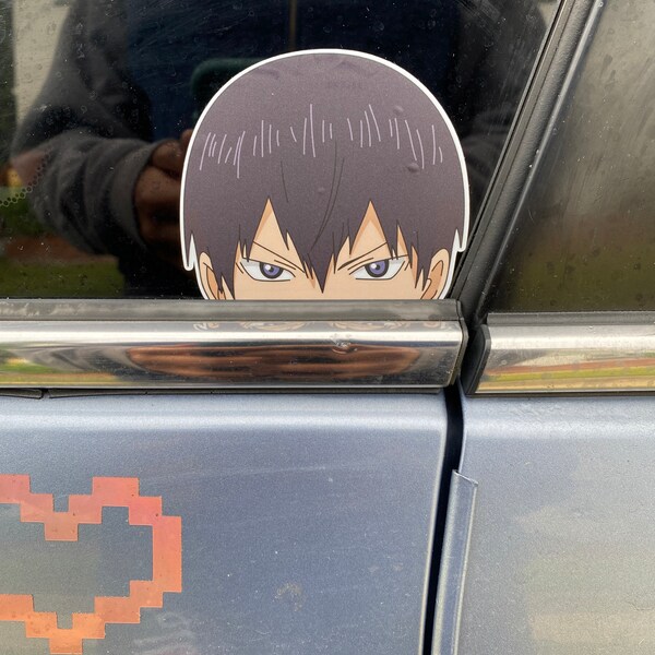 Anime Peeker Stickers - Etsy