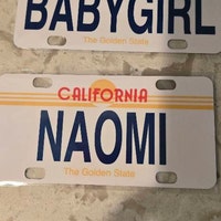 Mini State License Plates - Etsy