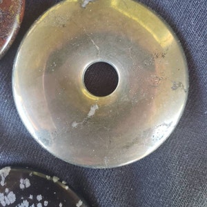 Gold Plated Silver Plated Donut Bail Donut Holder Pi Stone - Etsy