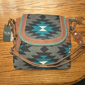Myra Aztec Shoulder Bag Large Women's Purse Crossbody Bag Adjustable ...