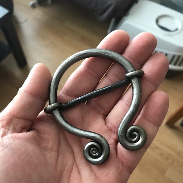 Handmade, Forged, Blacksmith, Brooch, Fibula, Medieval, Buckle, History ...
