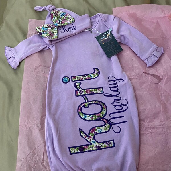 Personalized Girls Ruffle Dress. Girls Applique Dress. Name Dress ...