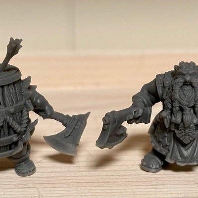 Dwarf Engineer Miniature for Dungeons & Dragons Tabletop - Etsy